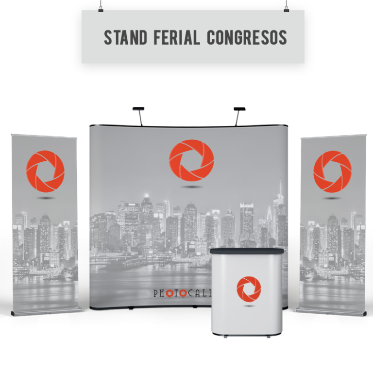 Stand Ferial Congresos - Stand para ferias Urgente 24H | Envío Gratis