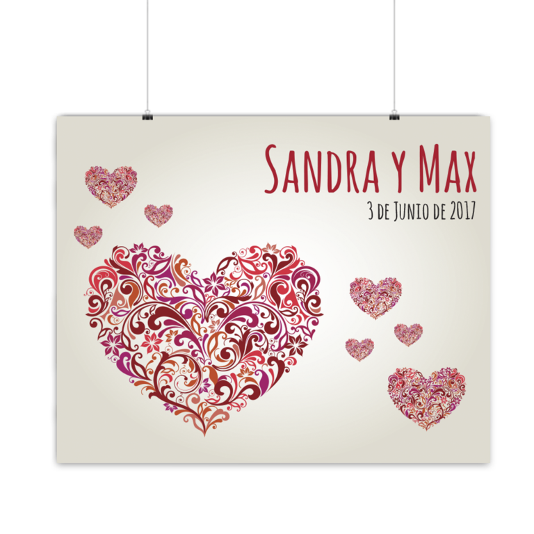 Photocall Corazón Trenzado - Photocall